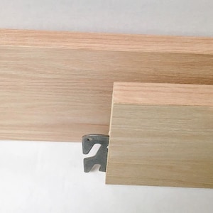 Oak Rails - 82" Queen/king Bed Rails Unfinished - Etsy