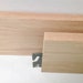 Oak Rails - 76" Twin/full Bed Rails Unfinished - Etsy