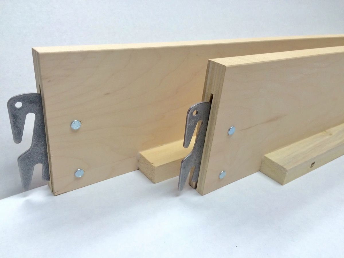 Cal./king Rails - 86" Long Bed Rails Unfinished - Etsy