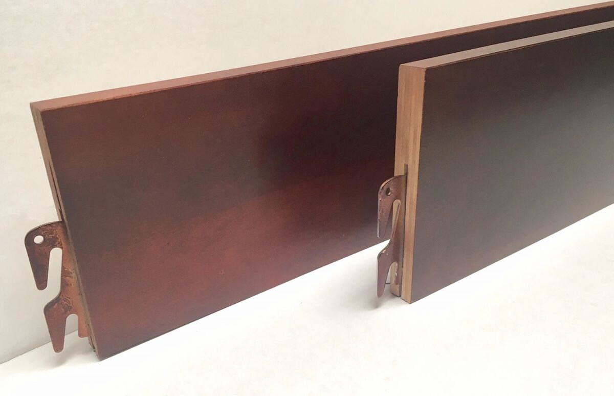 Wooden Bed Rails - Queen/king Bed Rails – 80" Hook-on Wooden Side Rails ...