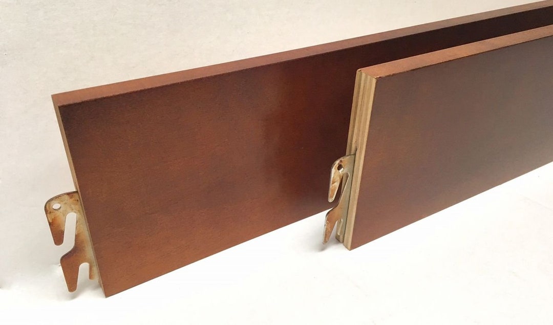 Bh102-pecan 86" Cal. King Bed Rails - Etsy