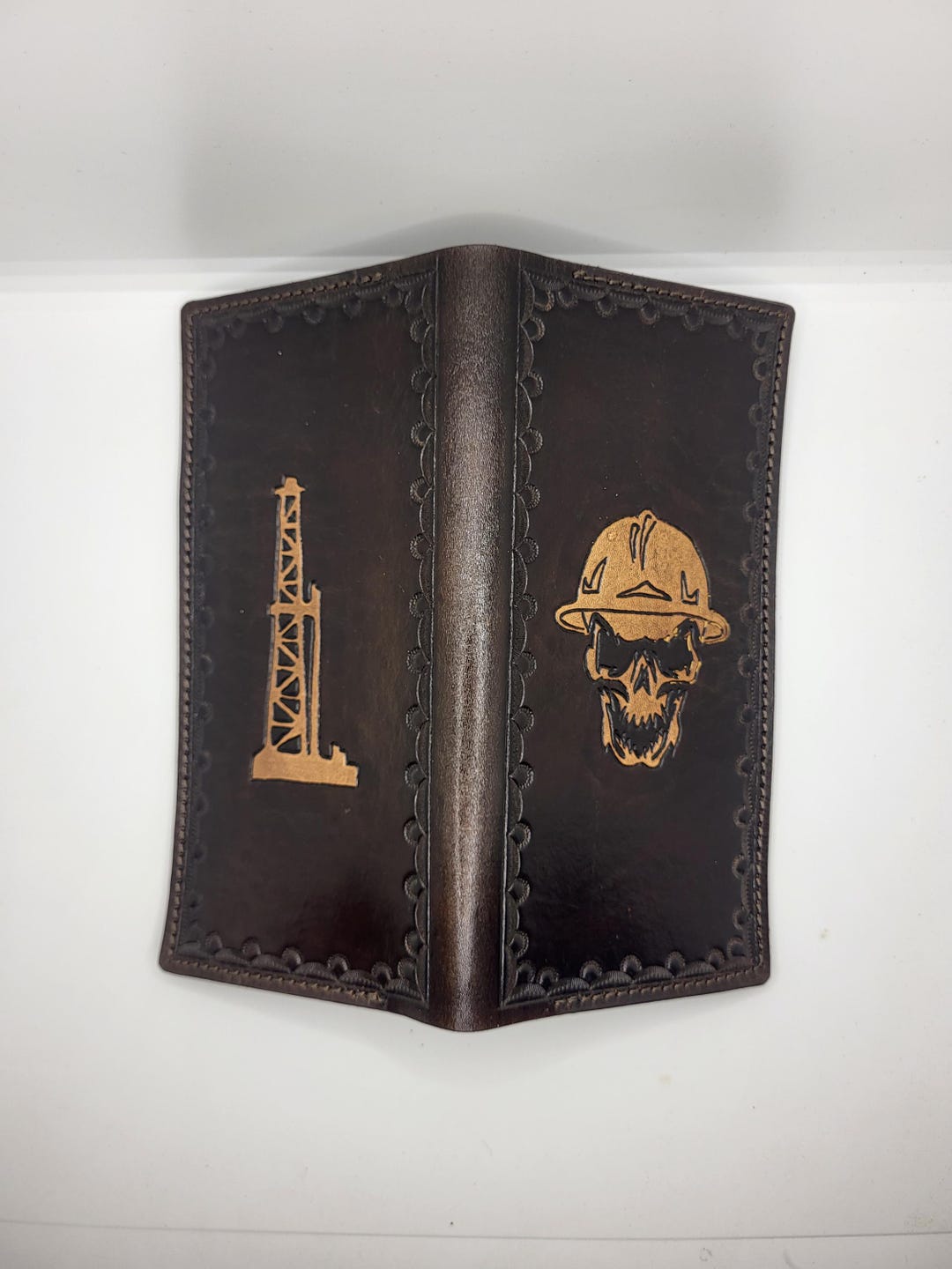 Leather Tally Book Cover - Etsy