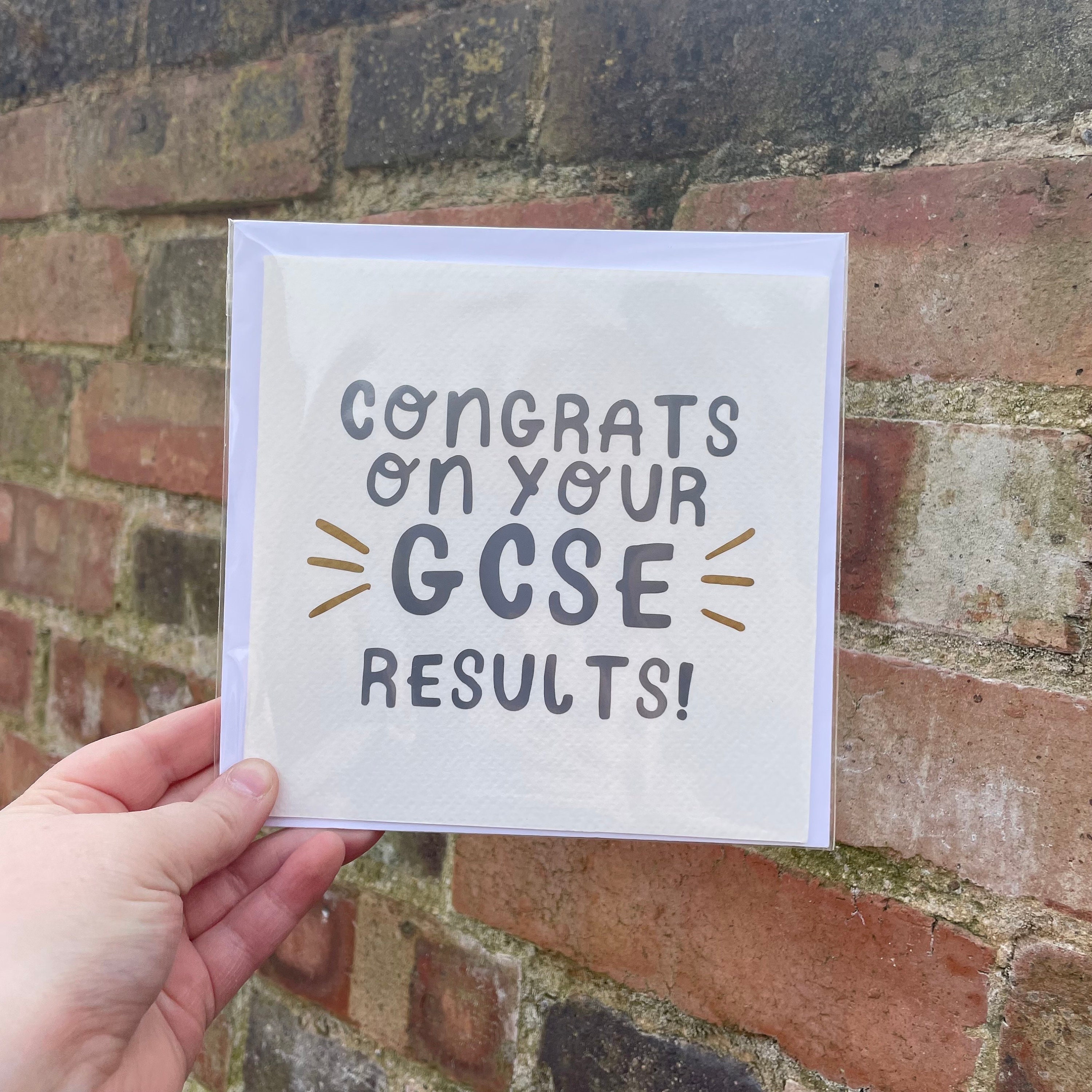 GCSE Card - Etsy