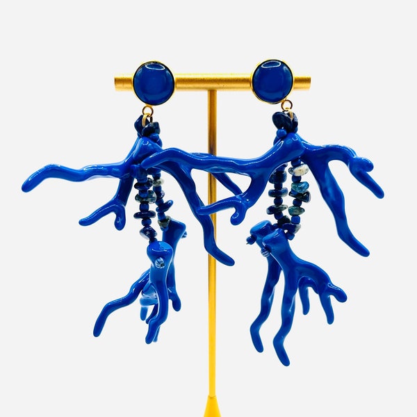 Blue Coral Jewelry - Etsy