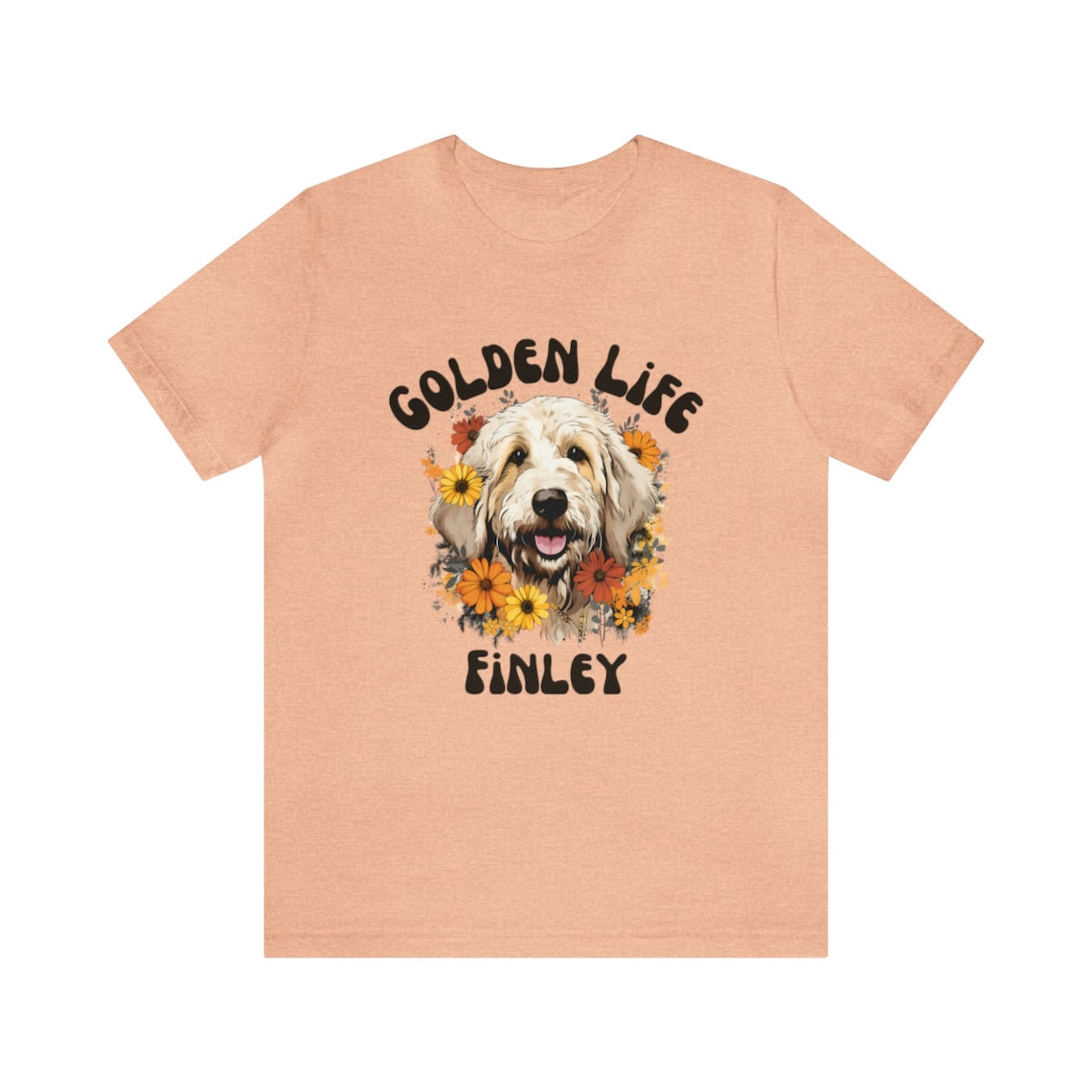 Custom Goldendoodle Shirt, Golden Doodle Tee, Cute Goldendoodle Shirt ...