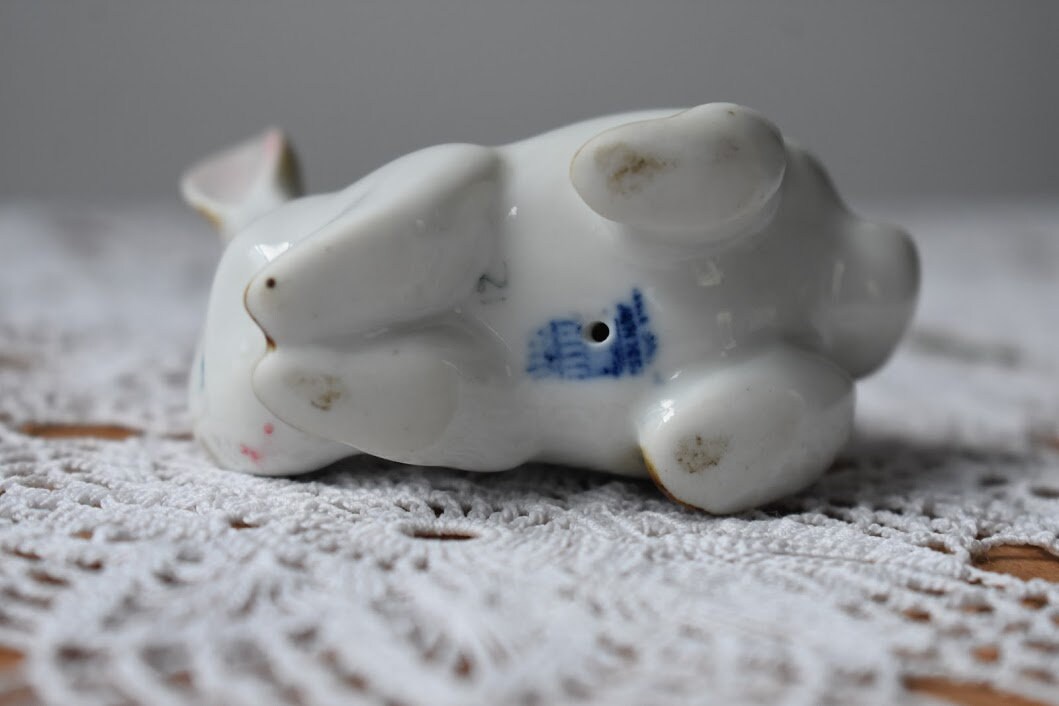 Hungarian Zsolnay Porcelain Rabbits in 3 Pieces Vintage Hand Painted - Etsy