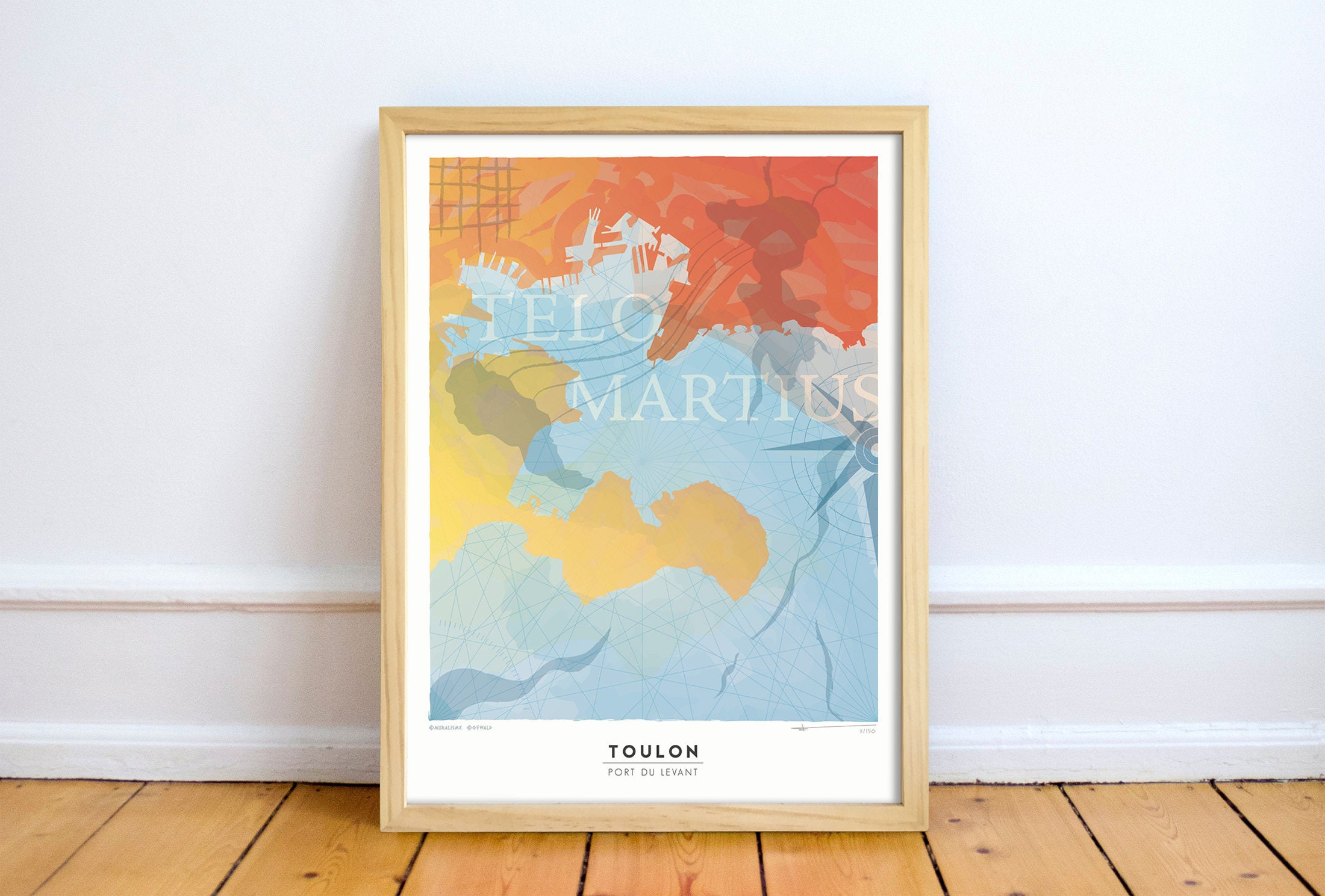 Poster of Toulon Telo Martius Art Printing - Etsy