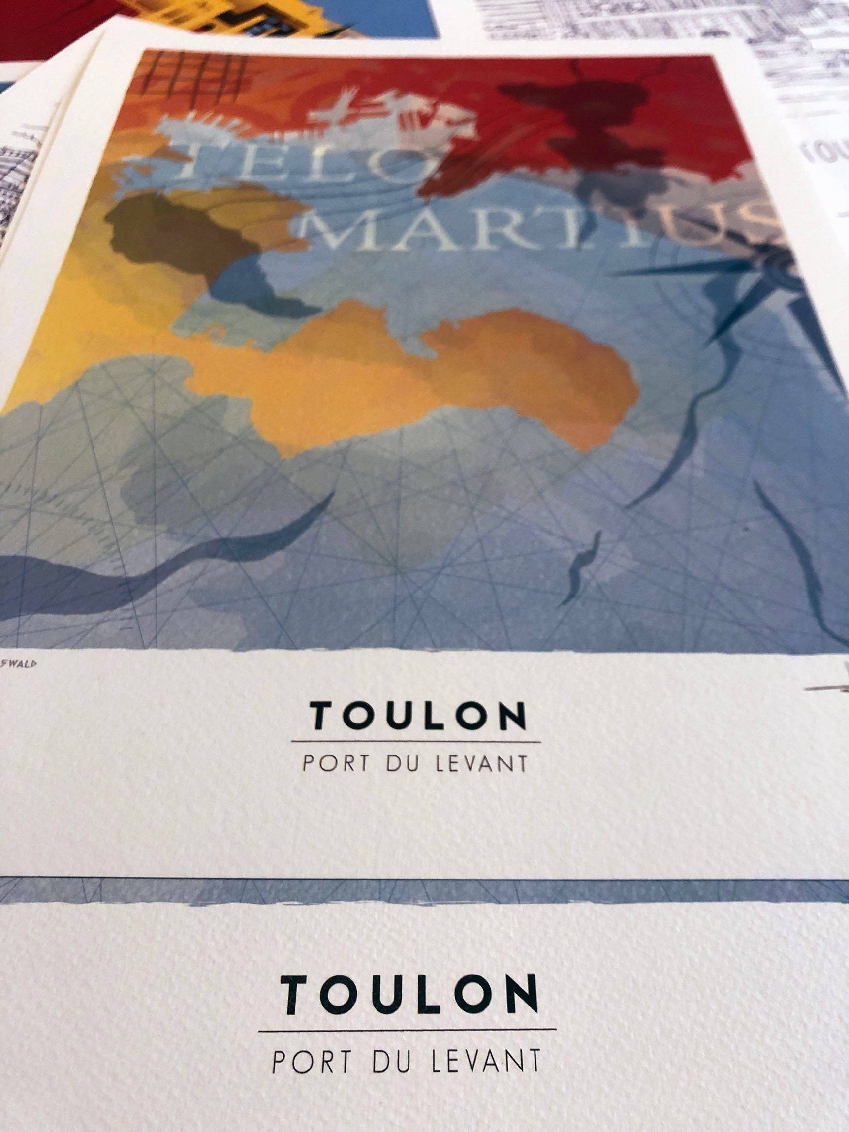 Poster of Toulon Telo Martius Art Printing - Etsy