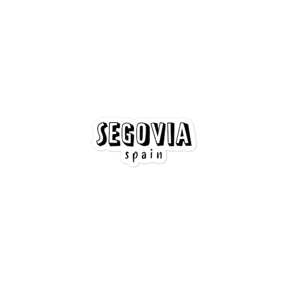 Segovia Spain Sticker Stickers, Labels & Tags Paper etna.com.pe