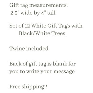 12 Buffalo Check Christmas Gift Tags, Buffalo Plaid Christmas Tree Tags ...