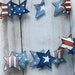 20 Patriotic Treat Bags, Red White and Blue Party Favor Bags, Fourth of ...