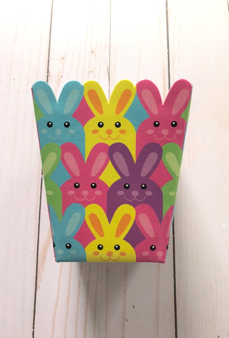 10 Easter Bunny Favor Boxes Easter Party Decorations Party | Etsy