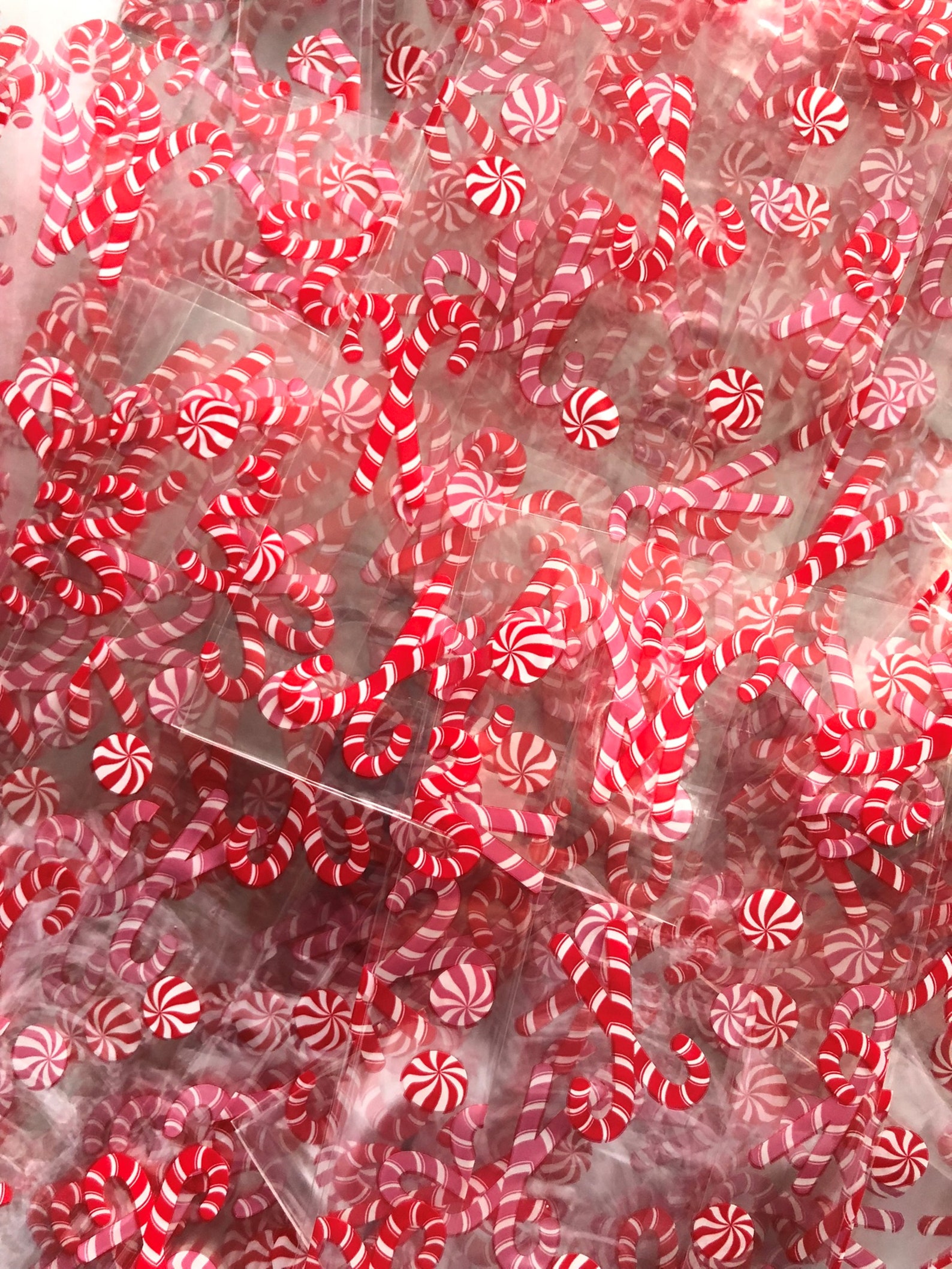 20 Candy Cane and Peppermint Christmas Party Favor Bag Red - Etsy