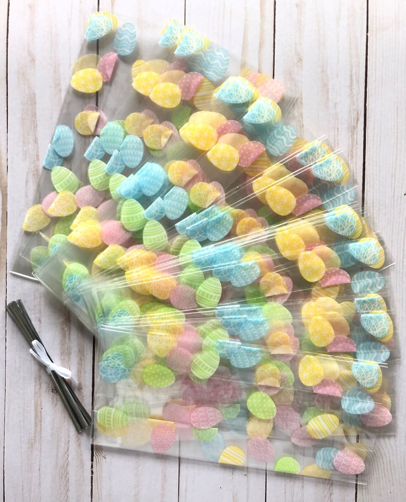 20 Easter Egg Party Favor Bags Candy Packaging Easter Egg - Etsy