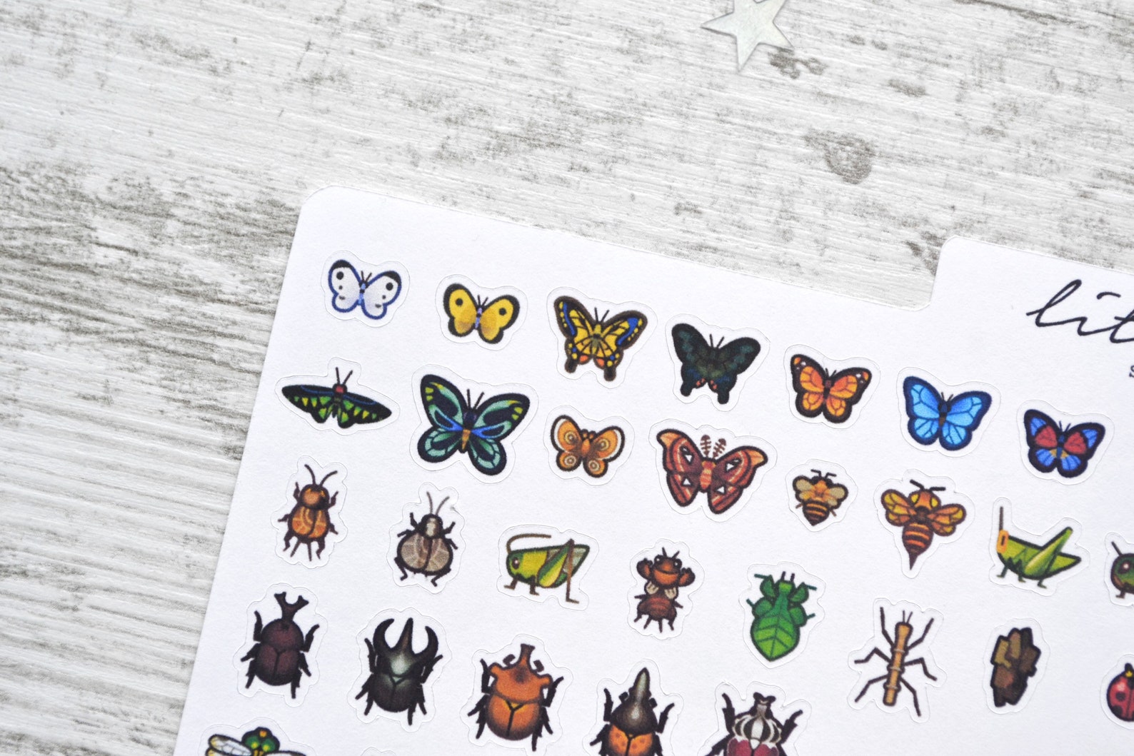 Animal Crossing Critterpedia Sticker Sheet ACNH Insects Fish - Etsy