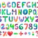 Watercolor Alphabet Clipart/letters Clipart Digital Download/hand ...