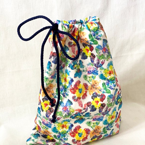 Cotton Bags With Drawstring Printed - Etsy