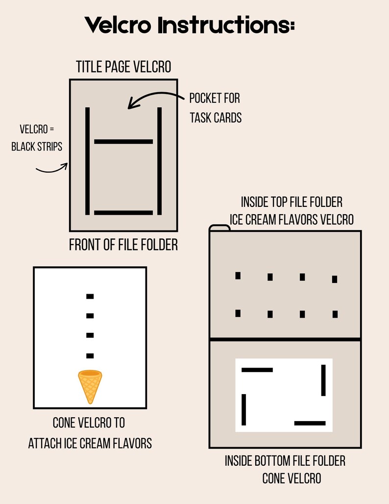 Build an Ice Cream Cone | Printable Activity | Fine Motor | Following ...