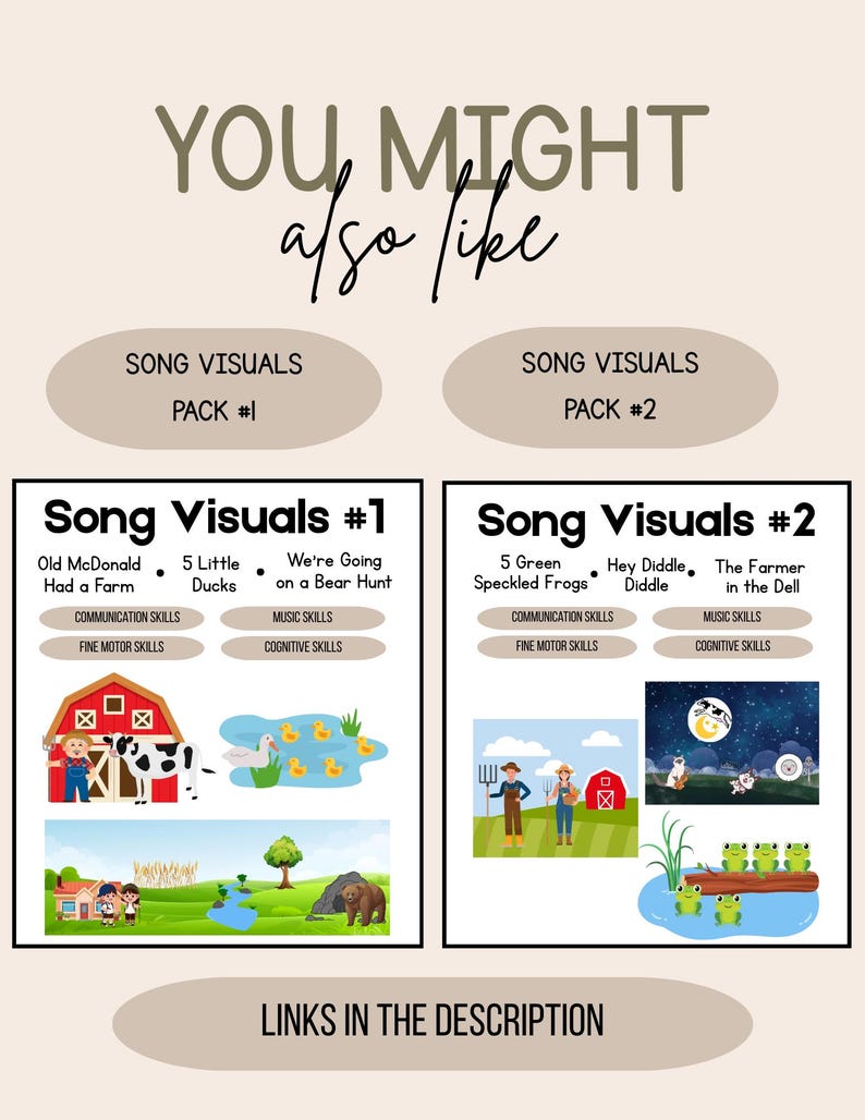 Song Visuals Pack #3 | Interactive Songs | Itsy Bitsy Spider | Five ...