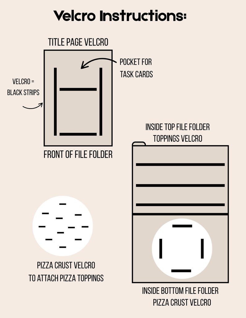 Build a Pizza Activity | Printable Activity | Fine Motor | Following ...