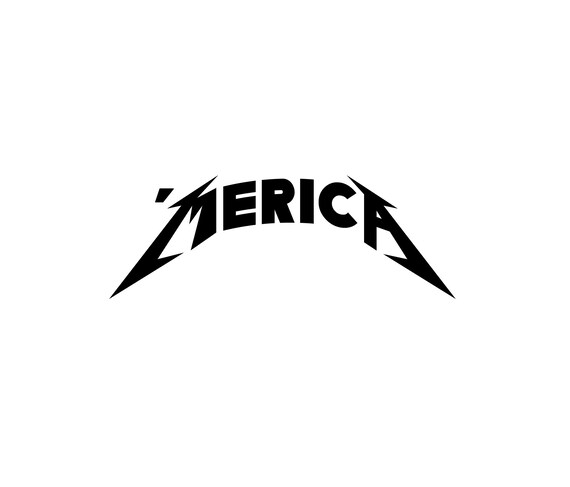 Merica Vinyl Decal - Etsy