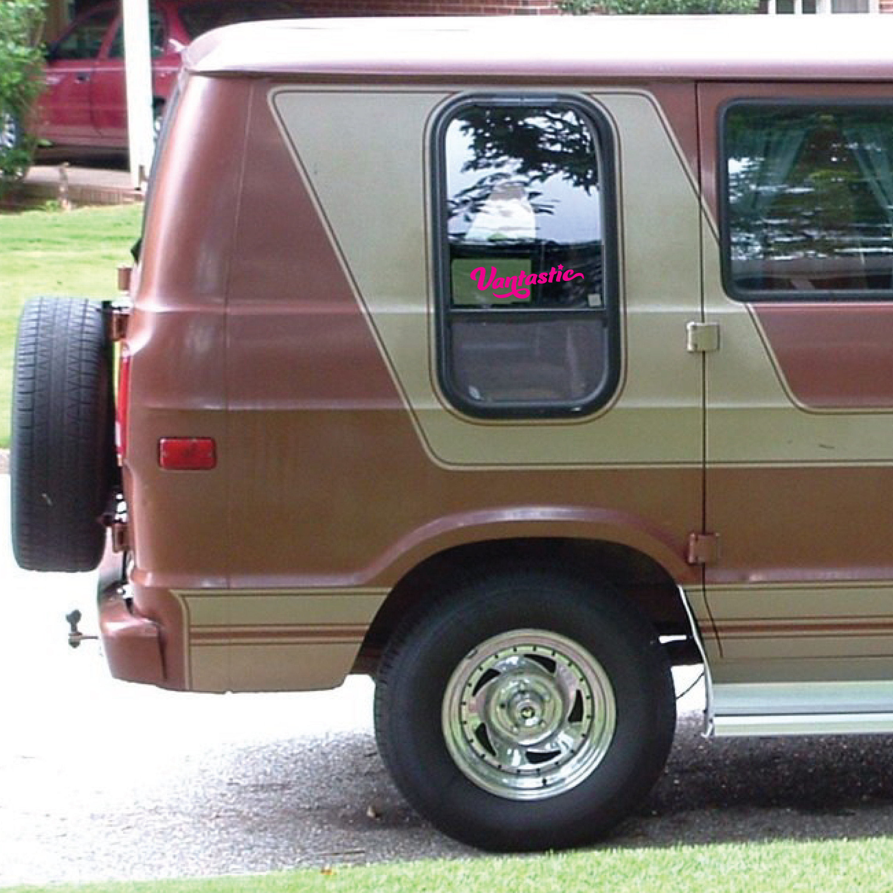 Vantastic Van Minivan Vinyl Decal - Etsy