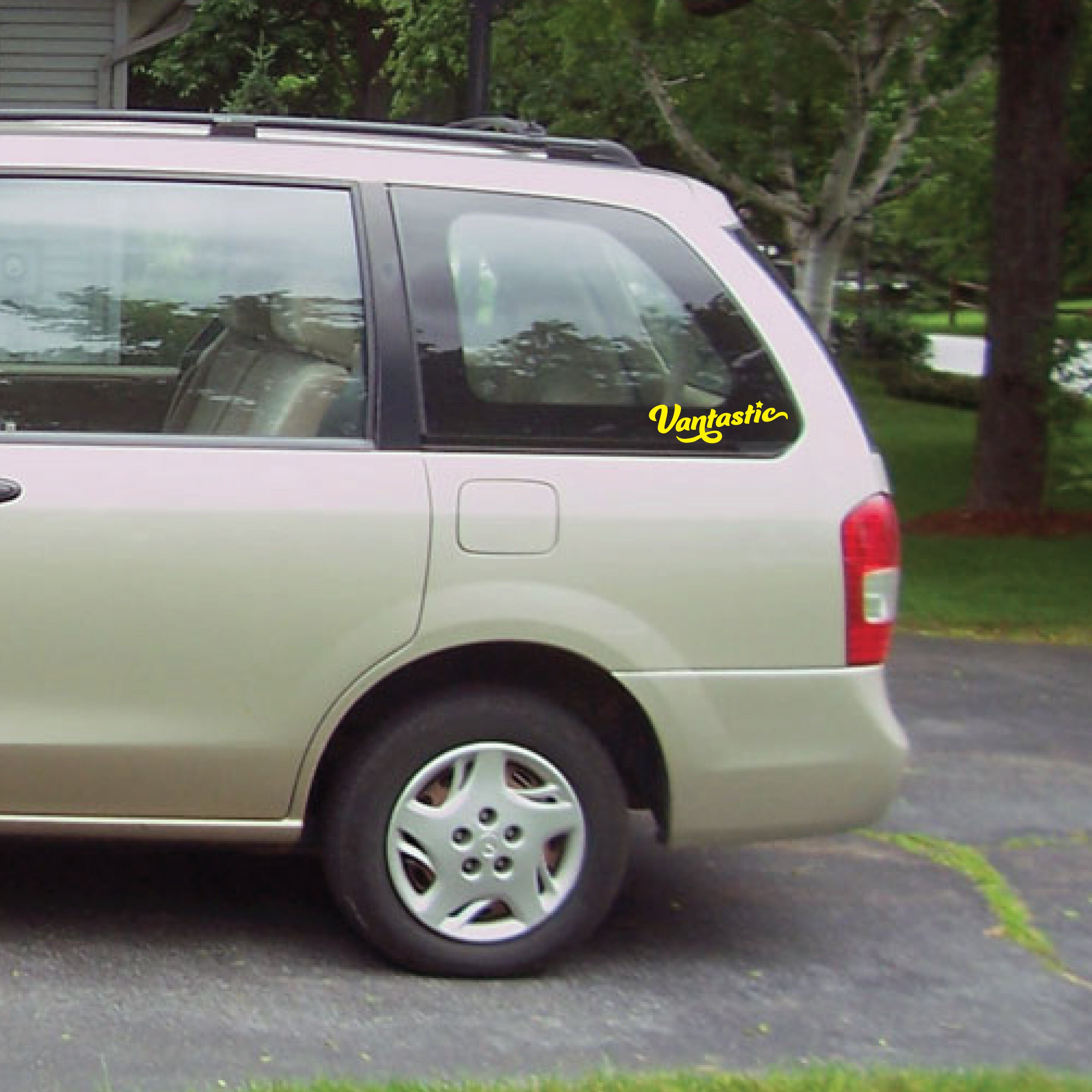 Vantastic Van Minivan Vinyl Decal - Etsy