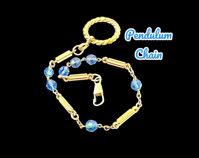 PENDULUM Chain / Handcrafted Vintage Pendulum Chain / Chain for ...