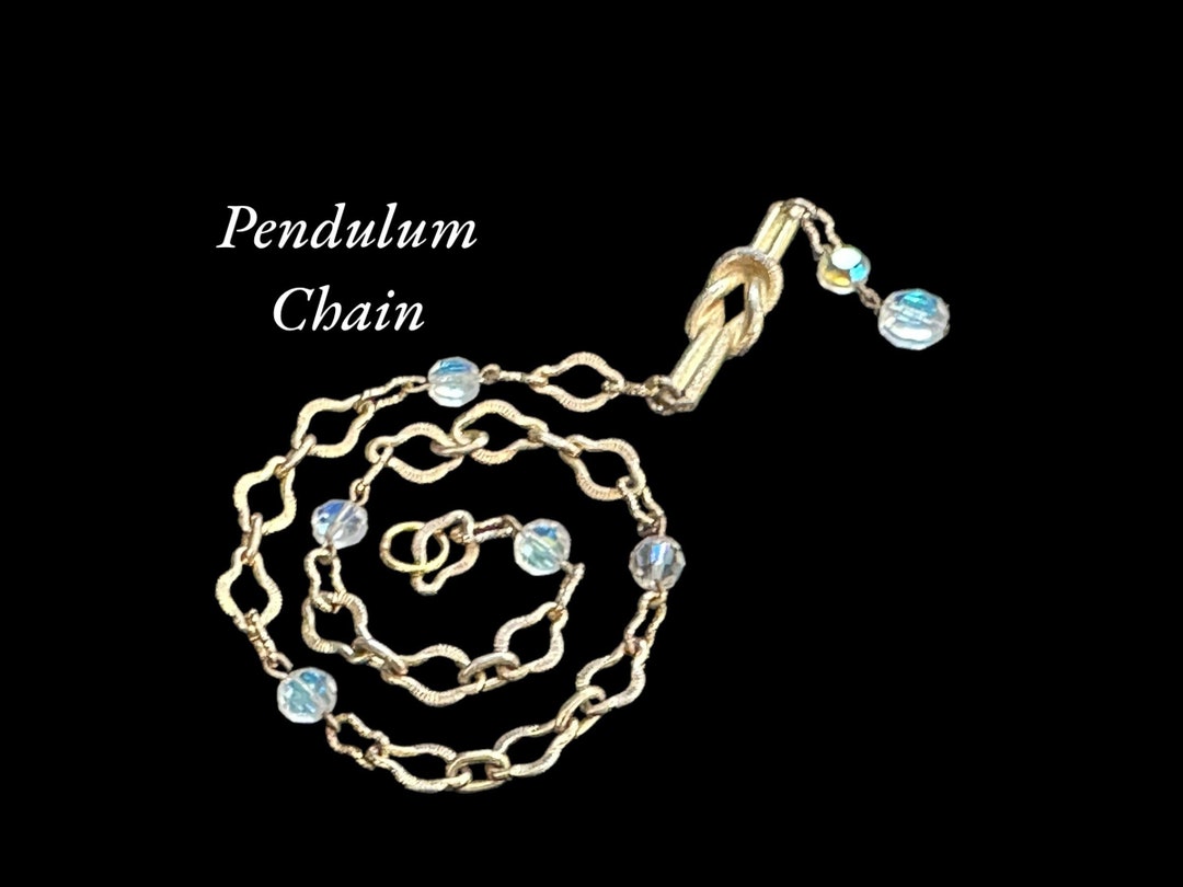 PENDULUM Chain / Dowsing Chain / Handcrafted Vintage Pendulum Chain ...
