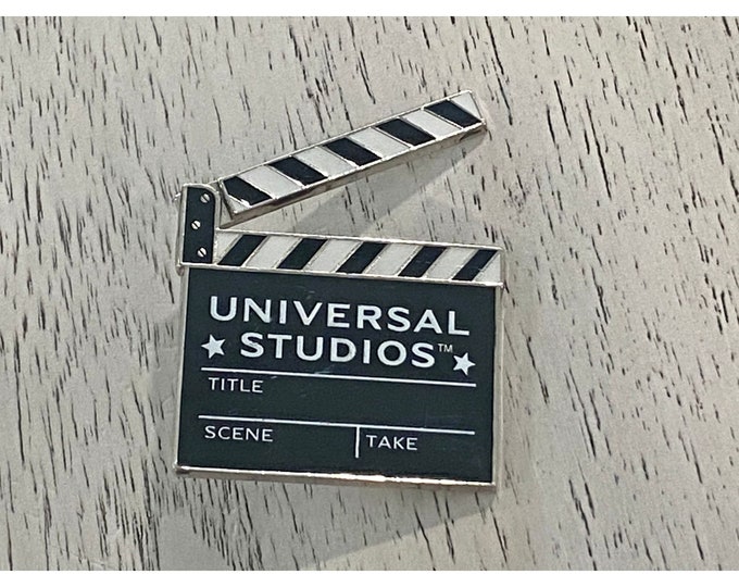 Universal Studios Clapper Board Pin With Movable Clapper - Etsy