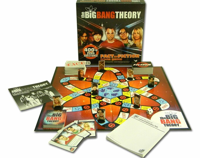 Cardinal Industries Big Bang Theory Trivia Game Game Pieces Never ...