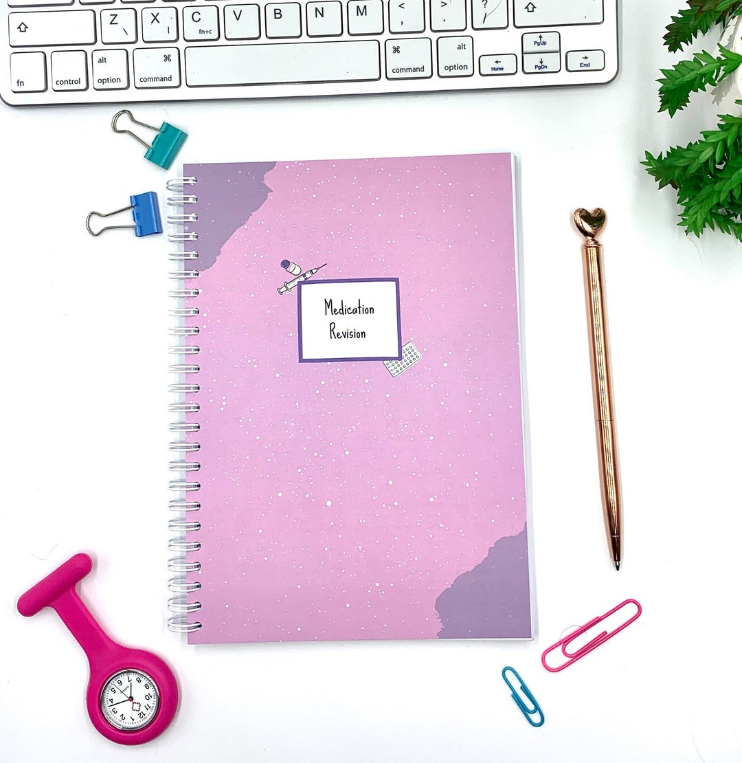 Medication Revision Book Student Nurses| Guide, Resource, Flash Cards ...
