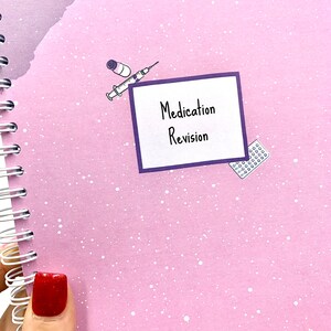 Medication Revision Book Student Nurses| Guide, Resource, Flash Cards ...