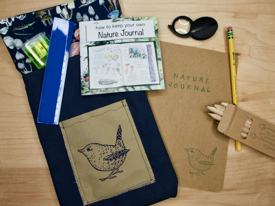Nature Journal Kit: Kids Outdoor Activity for Nature Drawing, Writing ...