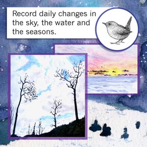 Printable Booklet to Teach Nature Journaling: Full-color Instructional ...