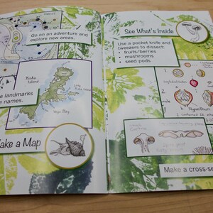 Nature Journal and Activity Book: Personalized Blank Kraft Journal With ...