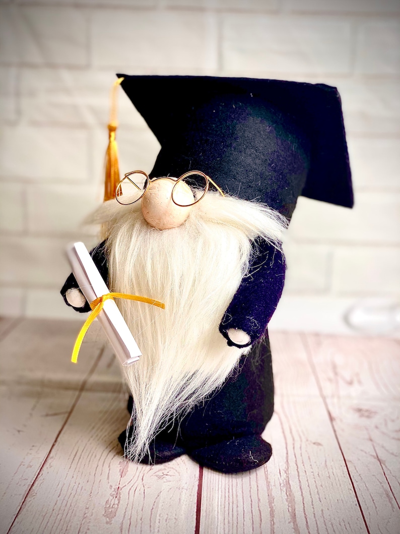 Handmade Graduation Gnome, Gonk, Nordic, Swedish Tomte - Etsy