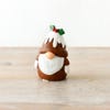 Mini Ceramic Christmas Gonk With Star Hat, Nordic, Gnome, Swedish Tomte ...
