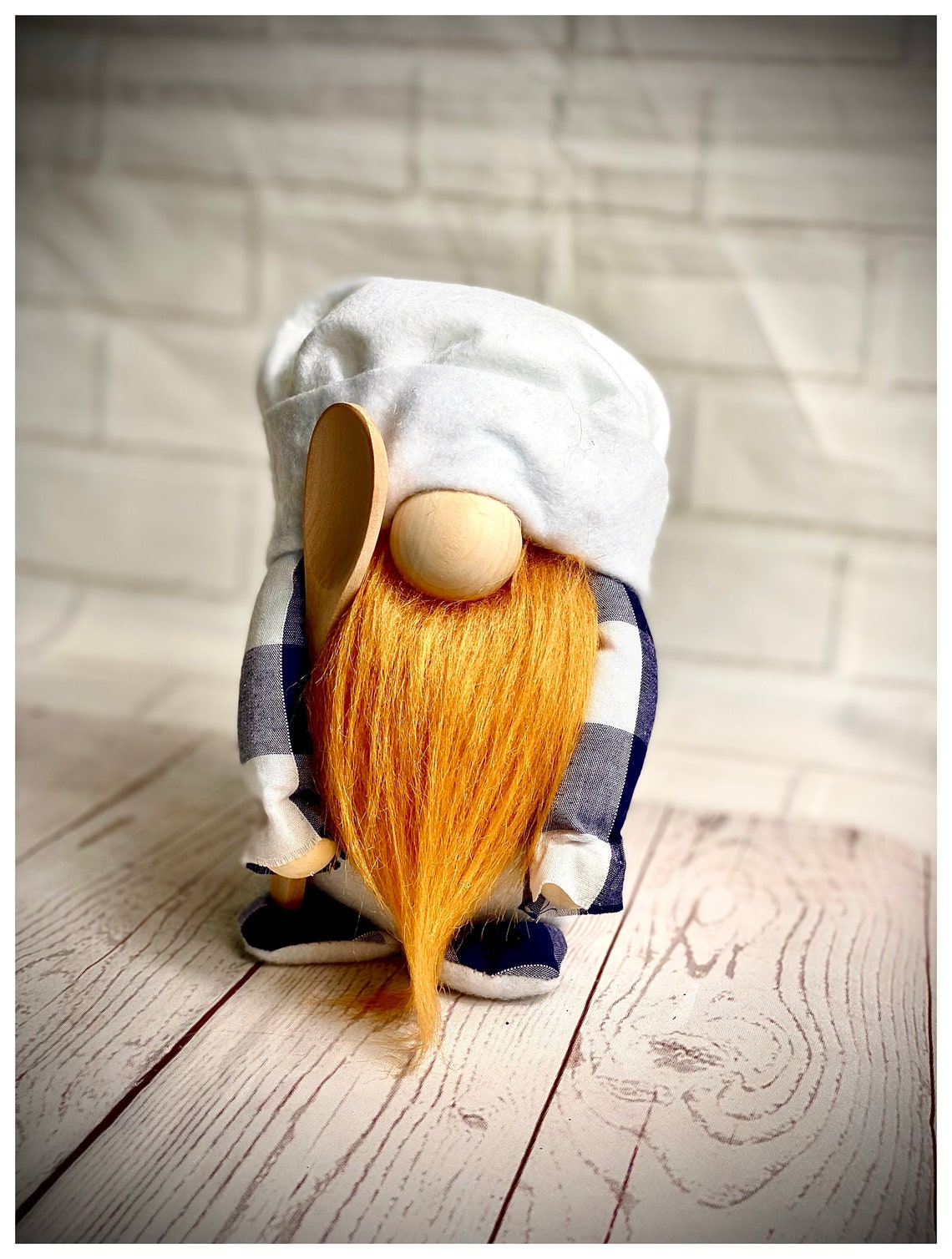 Handmade Chef Gnome With Spoon, Nordic, Gonk, Swedish Tomte - Etsy