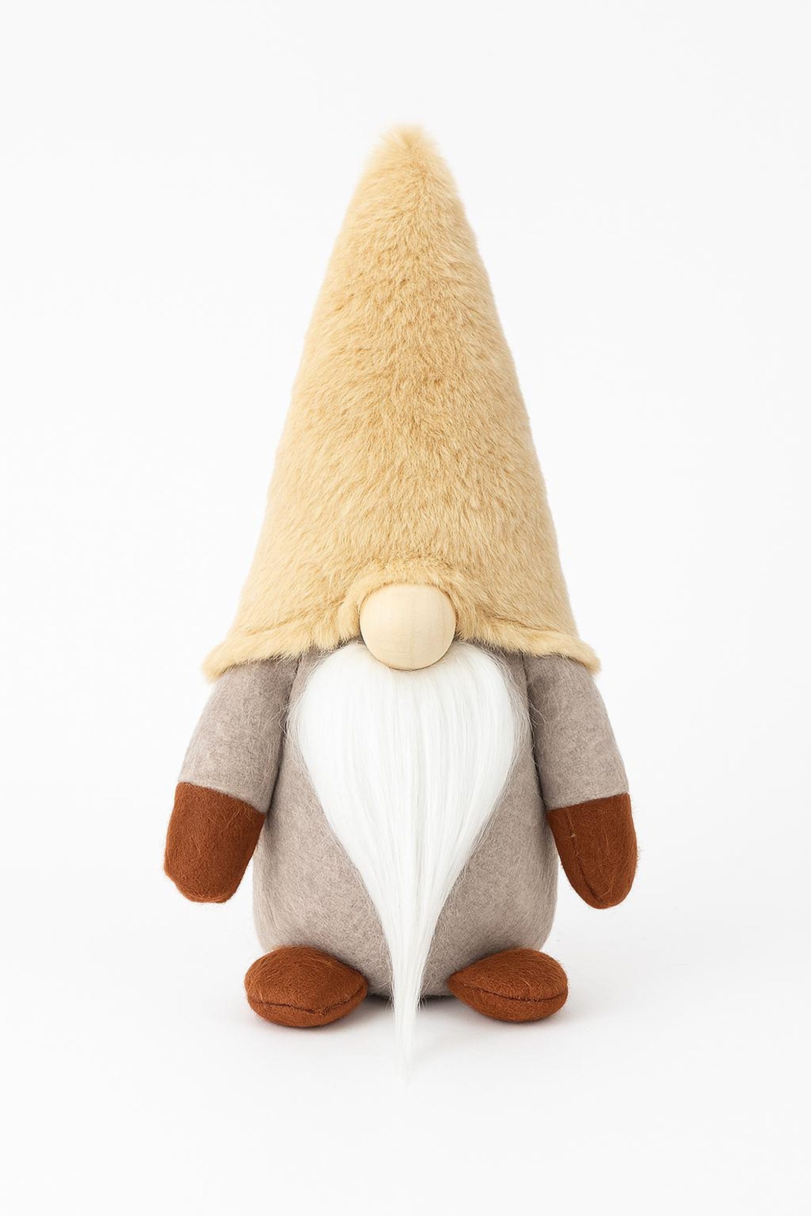 Rustic Gonk With Super Soft Fur Hat, Nordic Gnome Swedish Tomte - Etsy