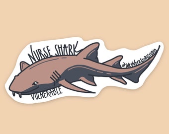 Nurse Shark Sticker - Etsy