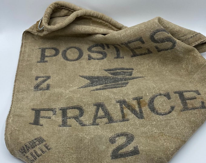 Old Postal Bag / Small Format / La Poste France / PTT / French Postman ...