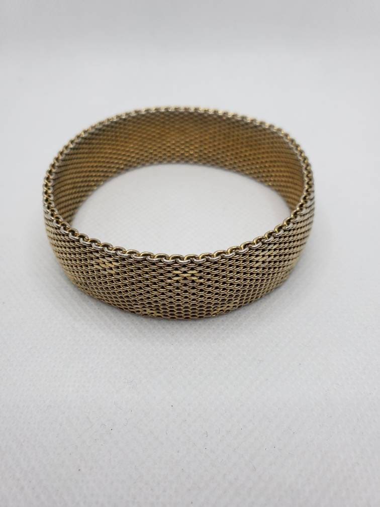 Vintage Mesh Stretch Bracelet - Etsy