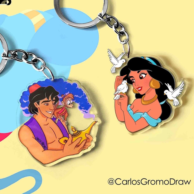 Aladdin and Jasmine - Etsy