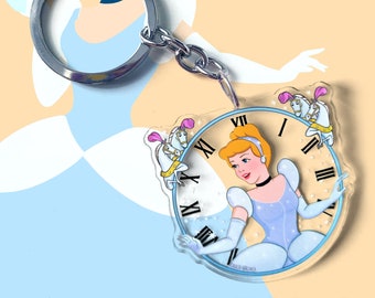 Cinderella Key Chain | Etsy