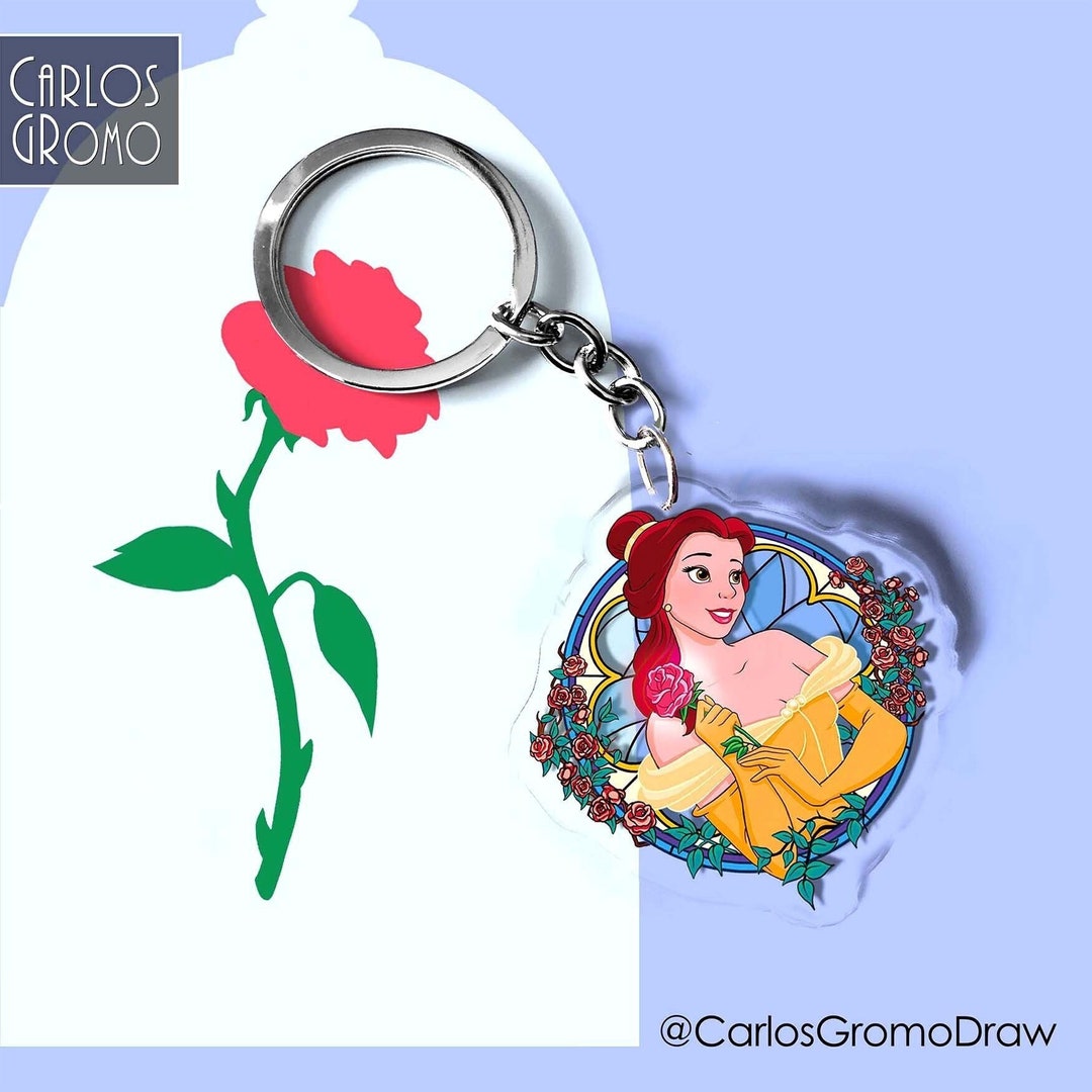 Beauty and the Beast, Belle Disney Disney Keychain 6 Cm, Disney ...