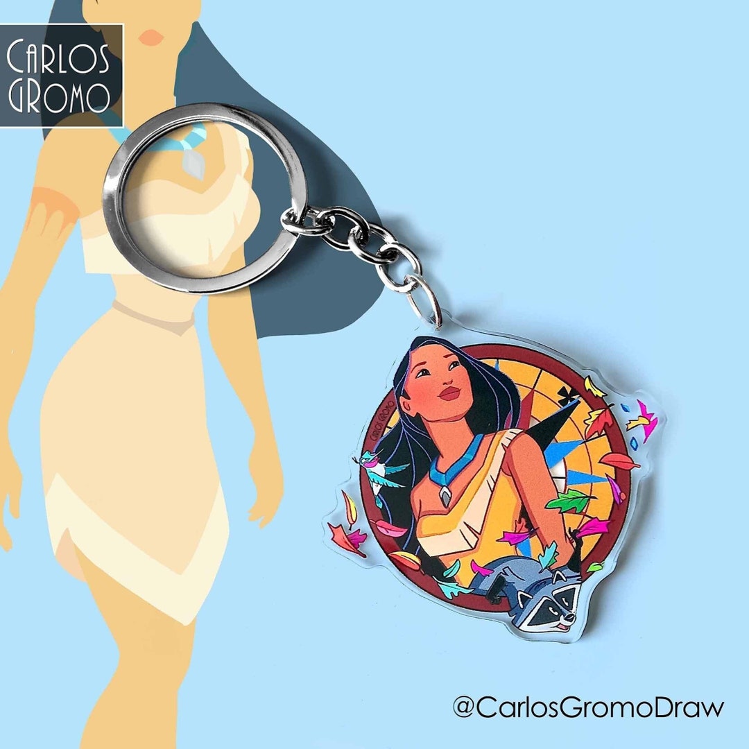 Pocahontas - Meeko - Accessory Keychain (7 Cm), Pocahontas Princess ...