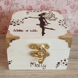 Jewellery Box / Trinket Box Fairy Themed - Etsy