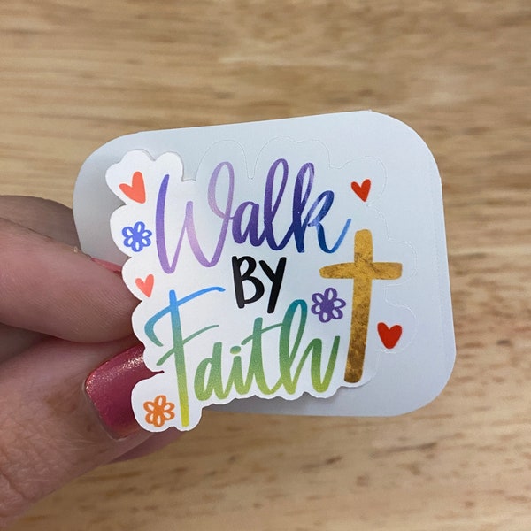 Faith Sticker - Etsy