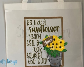 Stand Tall Like a Sunflower - Etsy
